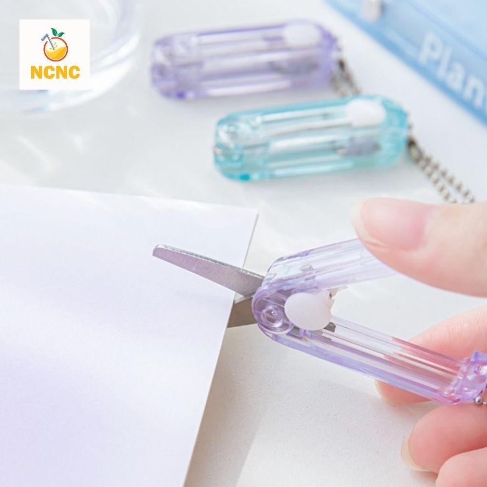 Ncnc พับกรรไกร,มัลติฟังก์ชั่พับออกแบบDIY Handcraftกรรไกร,INSสแตนเลสปรับโปร่งใสปลอดภัยMiniกรรไกร ...