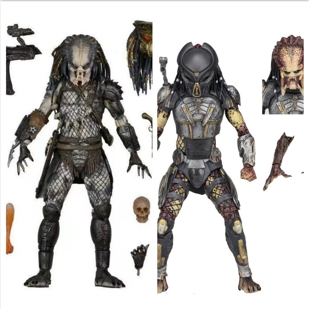 [สินค้าใหม่] neca 7-inch Predator 2018 Movie Leader Grey Back Elder ...