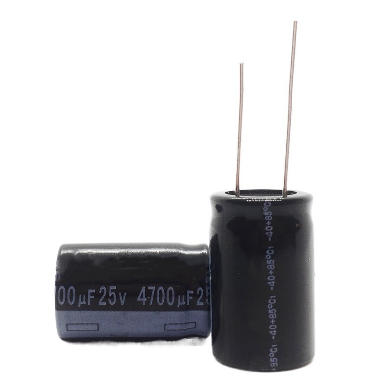 25v4700uf ยี่ห้อใหม่คุณภาพสูง In-Line อลูมิเนียม Electrolytic Capacitor ...