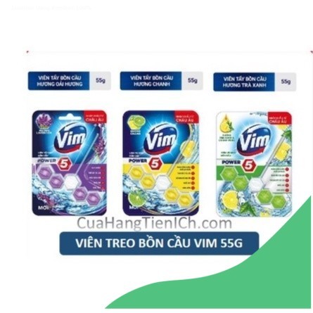 Vim POWER 5 เม็ดระงับห้องน้ําที่สะอาดและมีกลิ่นหอม 55G | Shopee Thailand