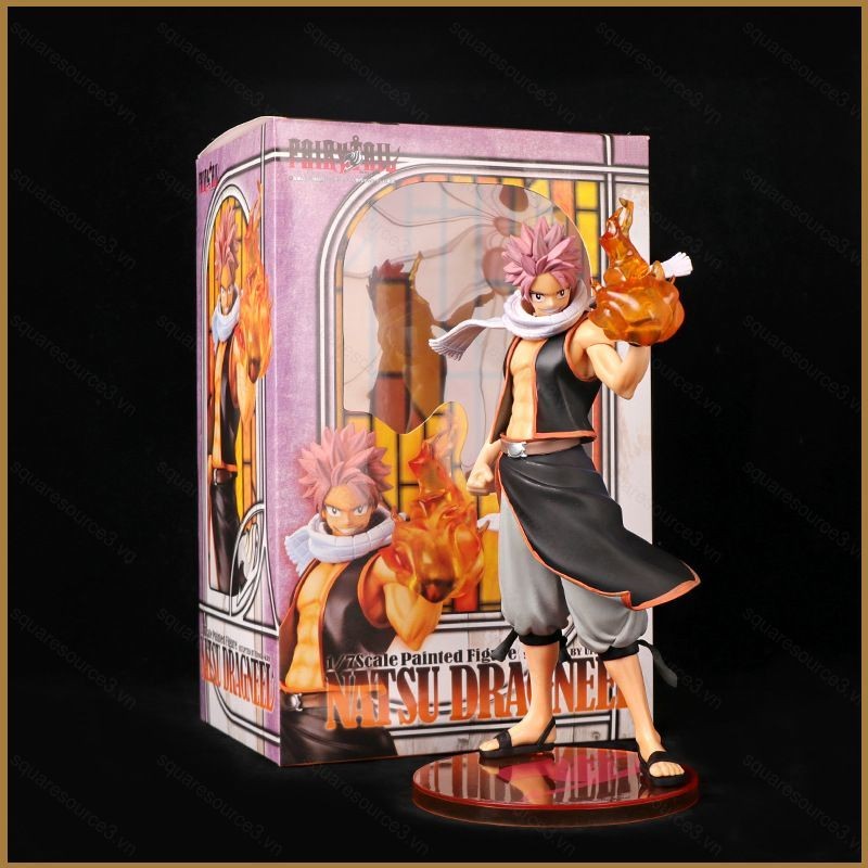 Sq3 FAIRY TAIL Action Figure Etherous Natsu Dragneel Fire Dragon ตุ๊กตา ...