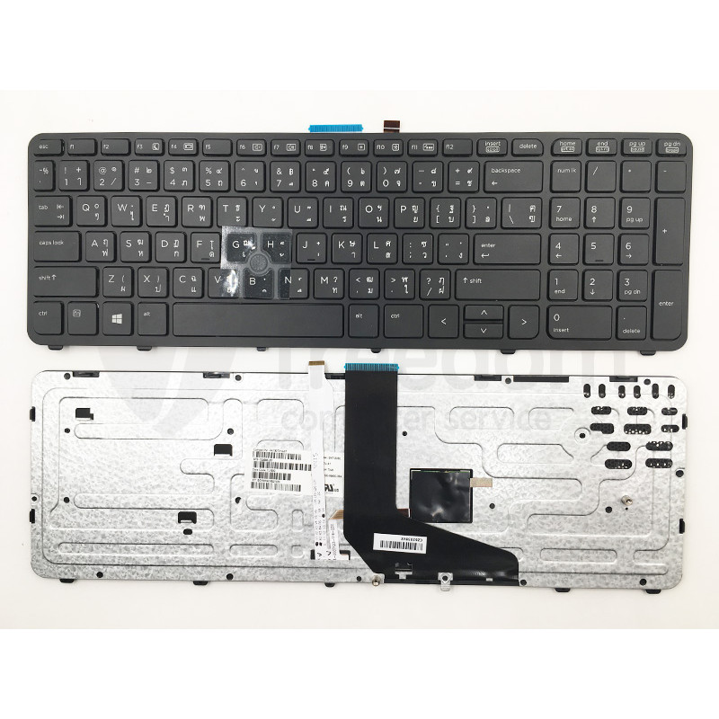 คีย์บอร์ด Hp ZBook 15 Z15 G2 Z17 G2 ไทย อังกฤษ KEYBOARD | Shopee Thailand