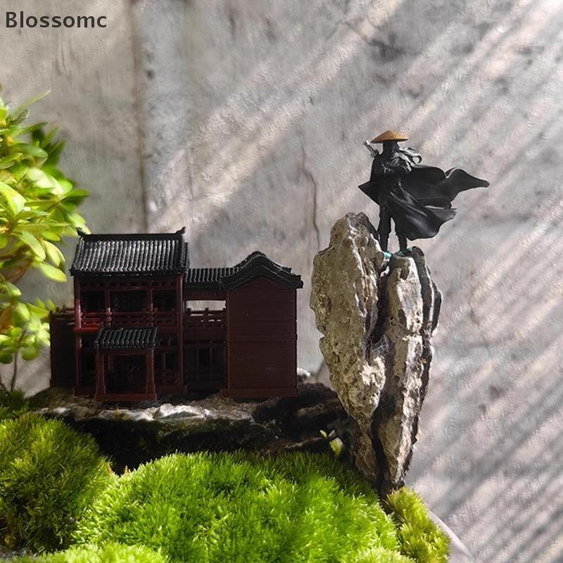 Blossomc sman รูปปั้นแดชบอร์ดรถตกแต่งสไตล์จีน Retro sman Mini Figurine ...