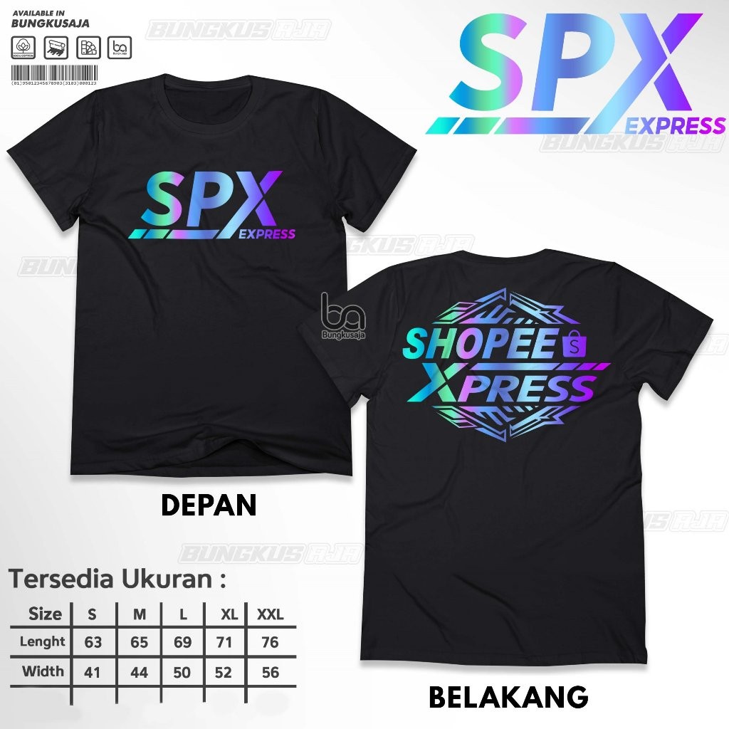 เสื้อยืด Miraofcสะท้อนแสง Shoppee Express - SPX Sopeee Xpress สะท้อนแสง ...
