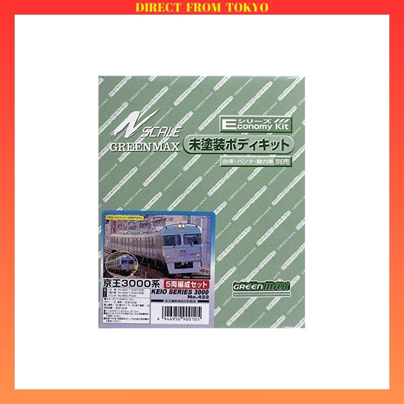 Greenmax N Gauge 422 Keio 3000 Series 5-car Formation Set Unpainted Body Kit | Shopee Thailand