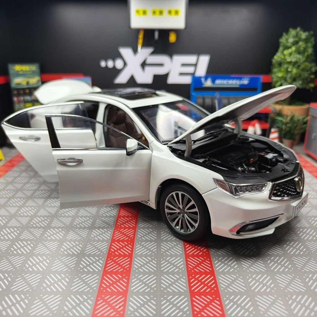 Acura TLX-L Original Factory Car Model 1: 18 วัสดุโลหะผสมรถทั้งหมดสามารถเปิดประตูสะสม-รุ่นเกรด ...