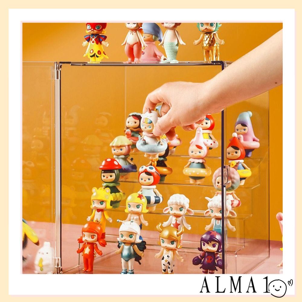 Alma Box Display Rack, ตู้โชว์อเนกประสงค์แบบใส, กล่องเก็บของ Pop Bean ...