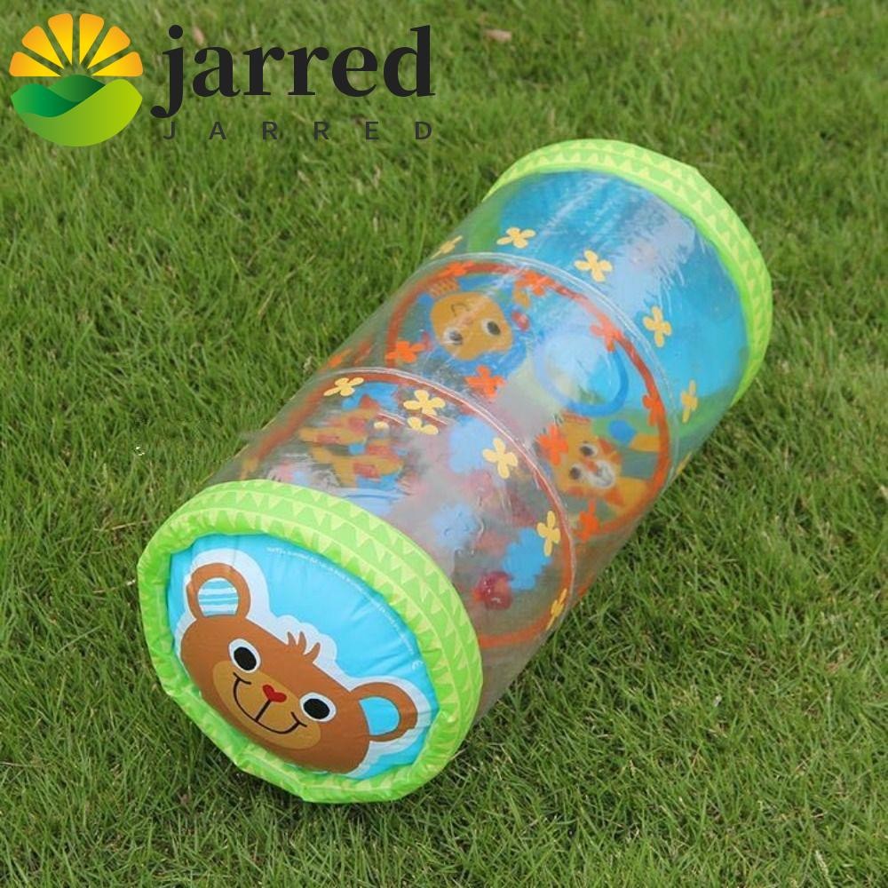 Jarred Inflatable Baby Crawling Roller Toy, PVC Drum Bell Infant ...