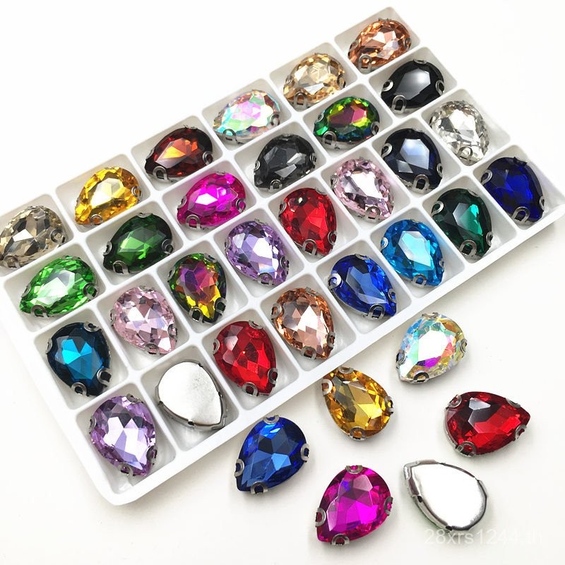 Grab Diamonds ตะเข็บหินรูปทรงพิเศษ DIY Hand-Sewn 13 Pointed Bottom เพชร ...