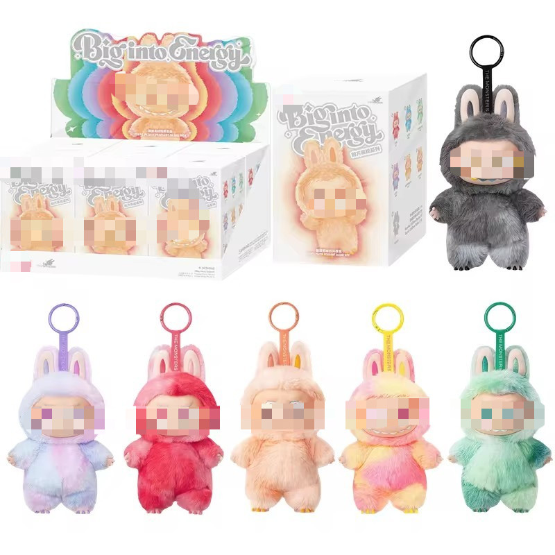 Macaron V3 Big Into Energy Series ไวนิล Plush กล่องตาบอดตกแต่ง Surprise ...