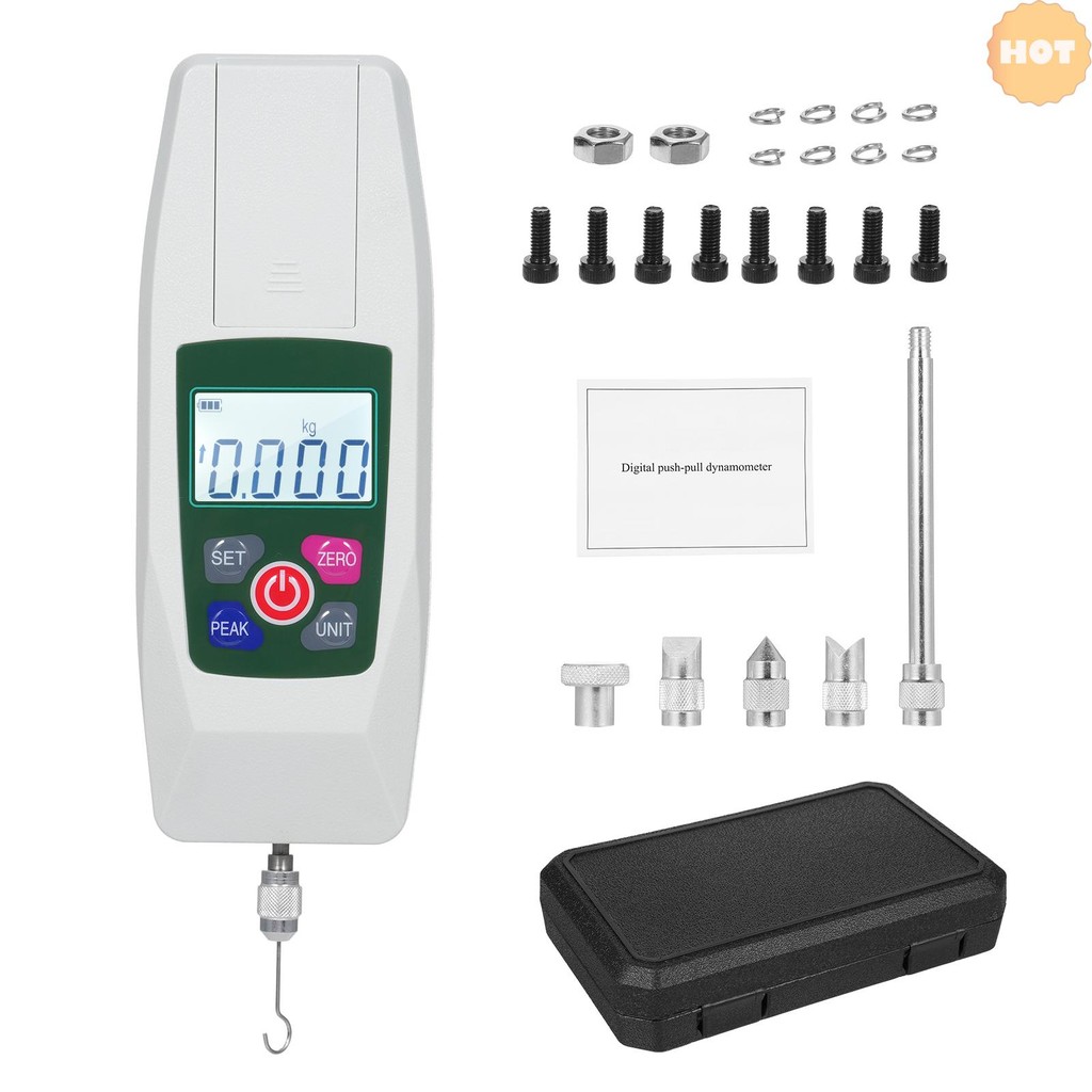 [2025 Super Sale]Digital Force Gauge 50N/5kg/11lb/180oz Push and Pull ...