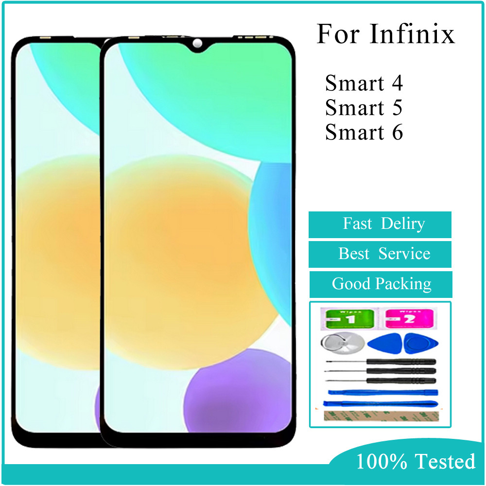 สําหรับ Infinix Smart 4 Smart 5 Smart 6 จอแสดงผล LCD เปลี่ยนหน้าจอ ...