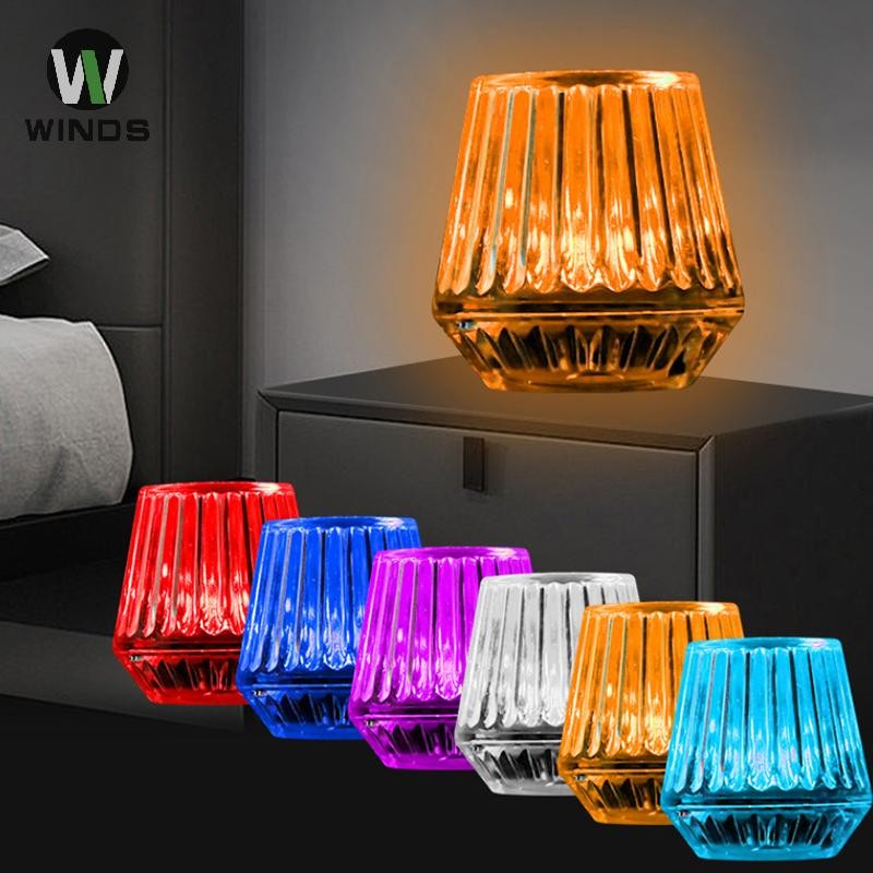 ODS Mini USB Ambient Light สีสันแบบพกพารถบรรยากาศโคมไฟ LED ตกแต่ง ...