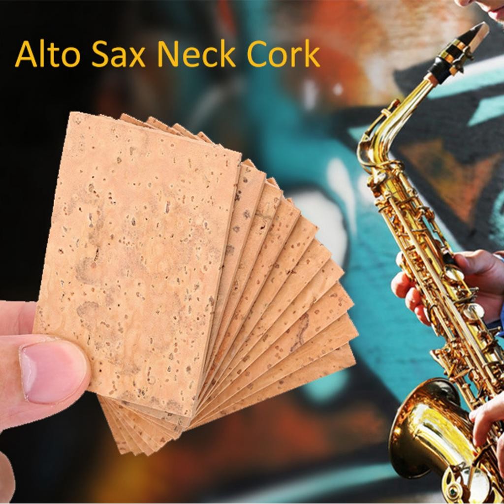 Musiclover-Th Saxophone Neck Cork Sheet ชุดอุปกรณ์เสริมเครื่องดนตรี ...
