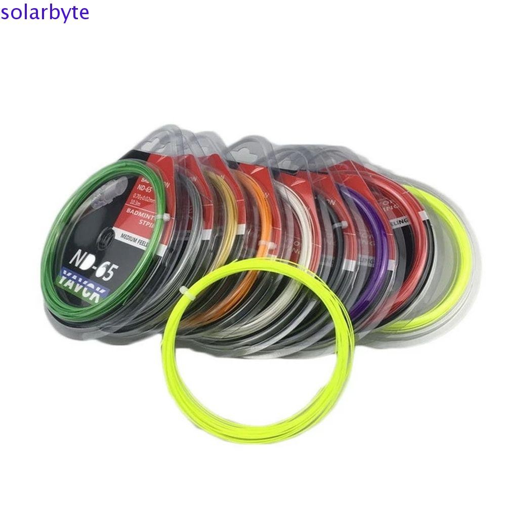 SOLARBYTE ND-65 สายคาร์บอน Nanofiber อุปกรณ์สำหรับเล่นและฝึกซ้อมแบดมินตัน | Shopee Thailand
