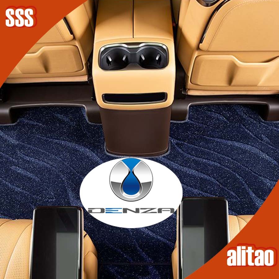 [พร้อม] DENZA D9 แคชเมียร์ขนแกะ Starry Sky พรมเสื่อเท้า BYD DENZA Body ...