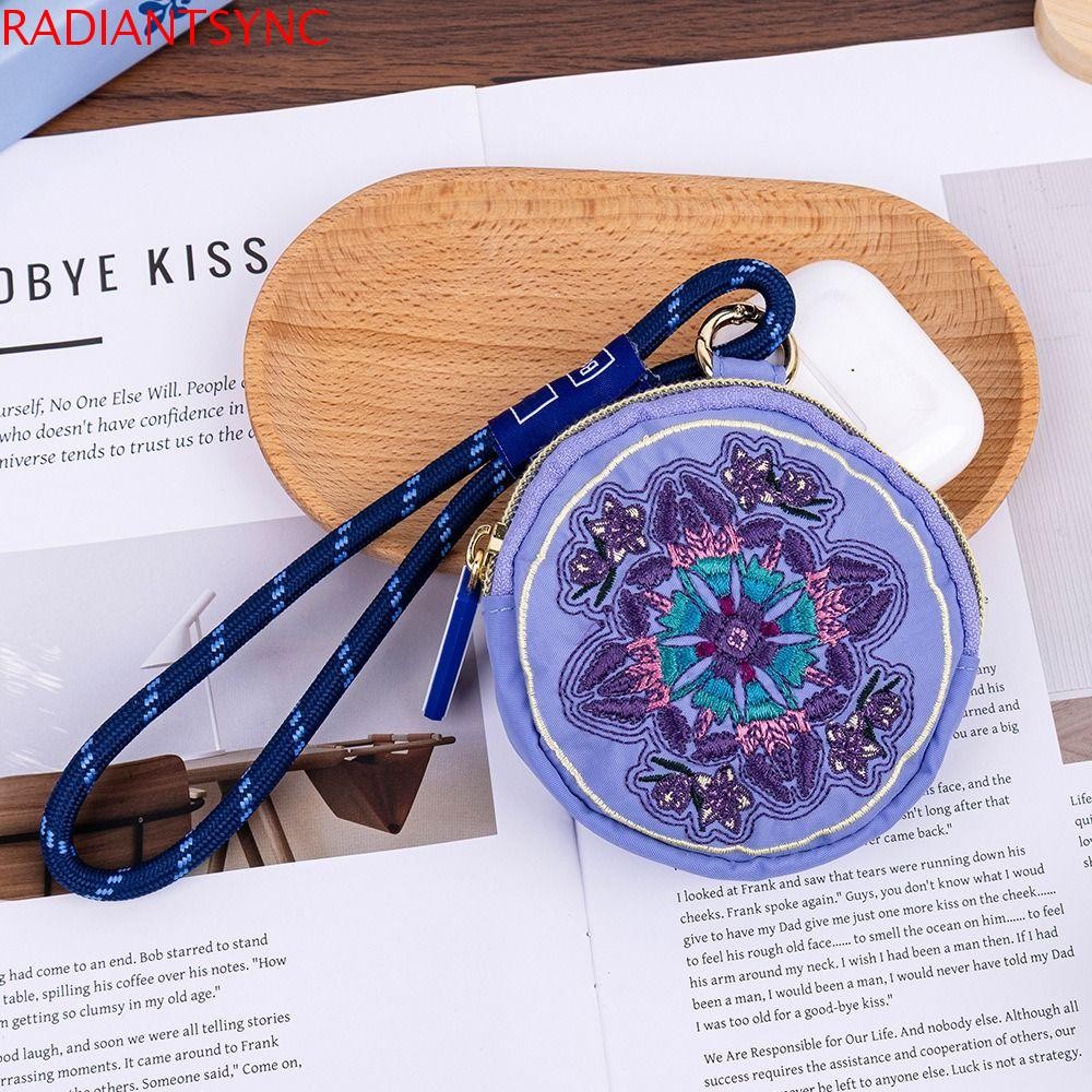 RADIANTSYNC กระเป๋าสตางค์ไนลอน พกพาสะดวก เหมาะสำหรับเก็บเหรียญและหูฟัง | Shopee Thailand