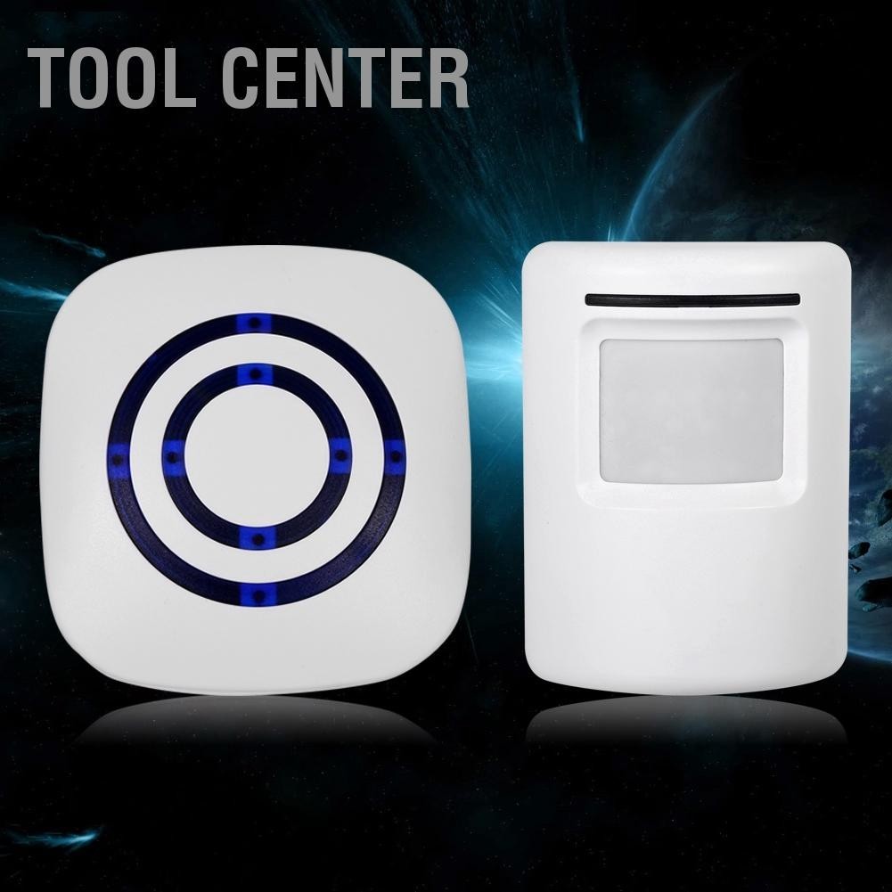 Tool Center Driveway Patrol Garage Motion Sensor การแจ้งเตือนไร้สายระบบ ...