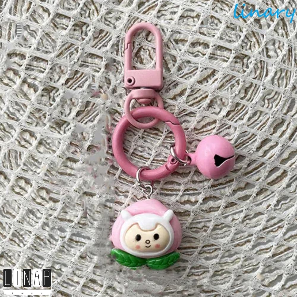 Culinaryhv Crybaby พวงกุญแจ, เรซิ่น DIY Labubu Key Ring, กระดิ่งน่ารัก ...