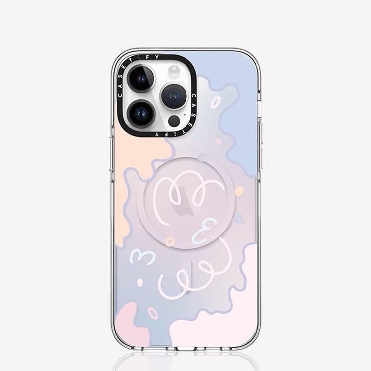 เคส Apple สําหรับ IPhone7 7plus 8 8plus Xs Xr สี Smile 7 11 12 13 14 15Pro Plus Promax Anti-drop ...