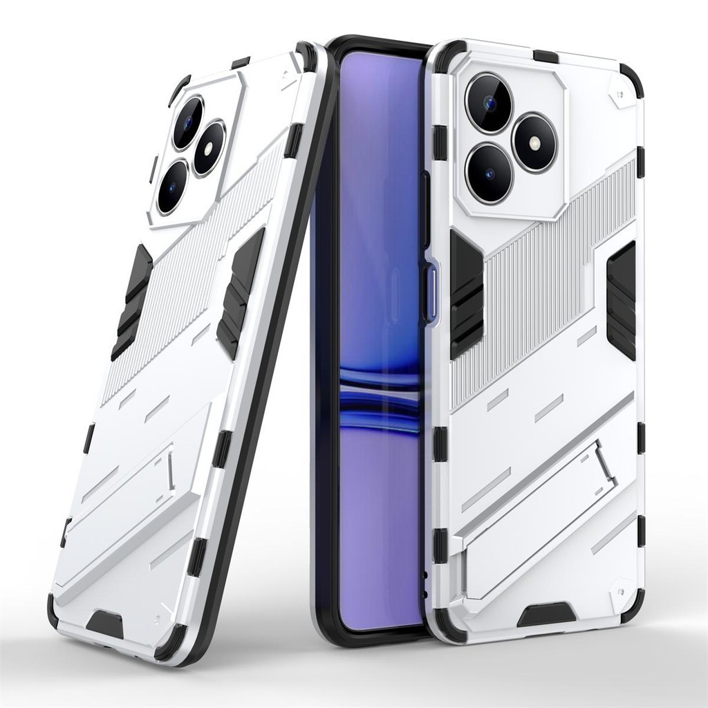 สําหรับrealme C61 RealmeC61 C 61 กรณีกันกระแทกเกราะแข็งขาตั้งเคส ...