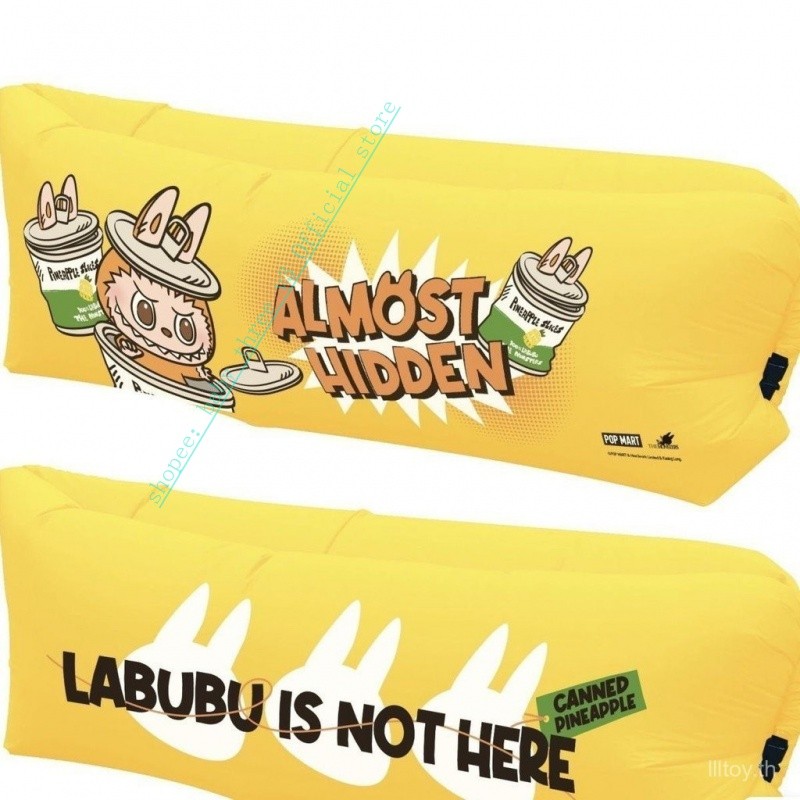 Labubu Invisible Me Series-โซฟาเป่าลมใหม่ Lazy Pop Mart ของแท้ สินค้า ...