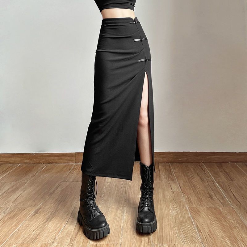 Sheath Skirt Summer Pleated Women's Slimming New Chinese Style Design ...