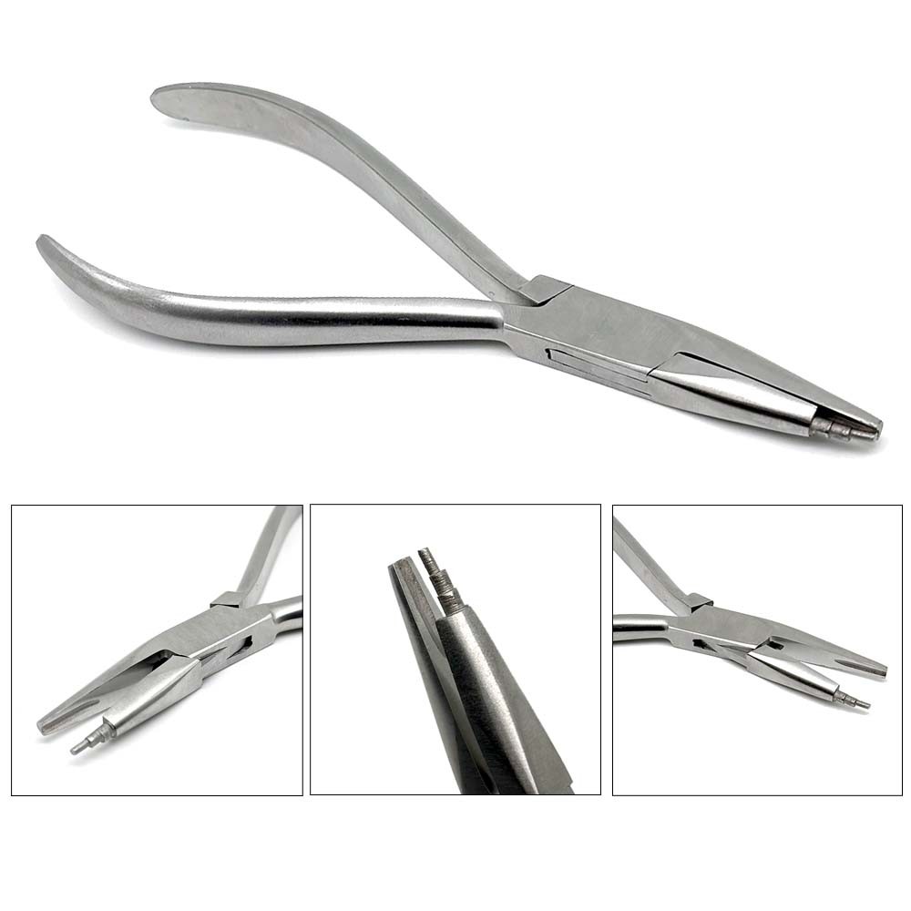 ทันตกรรมโค้งคีม Tweed Omega Loop ดัด Forming Plier สแตนเลสลวด Bend รูป ...