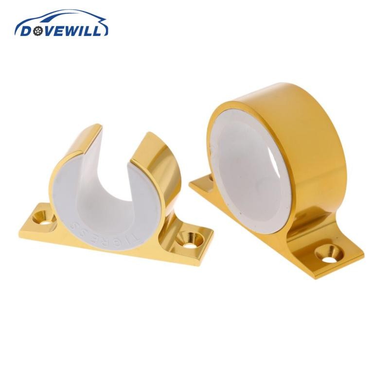 [Dovewill] 2x ที่แขวนคันเบ็ดสแตนเลส Rock ที่วางเสาติดผนังสีทอง | Shopee Thailand