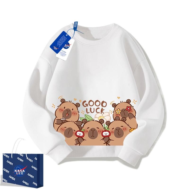 เสื้อสเวตเตอร์แขนยาวเด็กเสื้อ Kapipala เสื้อคาปิบาร่าน่ารักเสื้อเด็กแขน ...