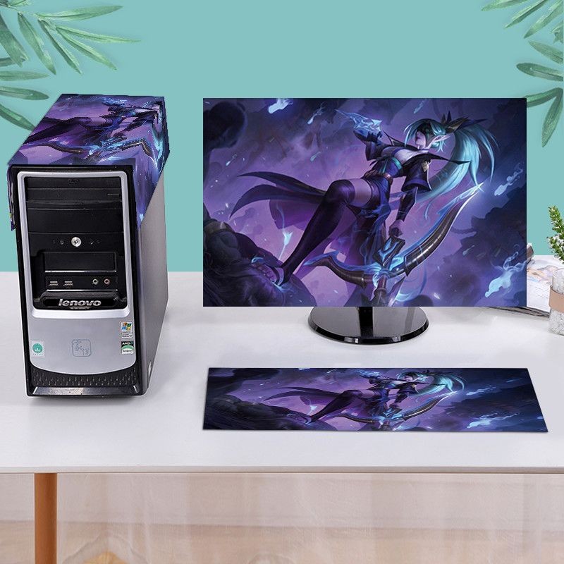 Wmgjiaju3949 LOL Wayne คอมพิวเตอร์ป้องกันฝุ่นปกผ้าขนหนูหนา Double-layer ...