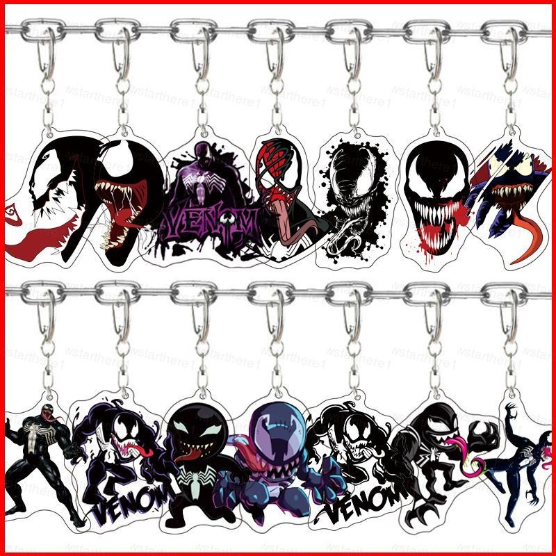 Jason Venom vs Spider-Man The Last Dance พวงกุญแจอะคริลิค จี้ห้อย ...