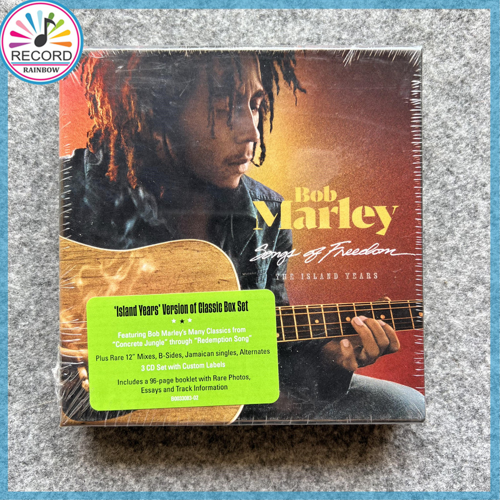 Bob Marley & The Wailers Songs Of Freedom: The Island Years Original 3CD Album [Sealed] Brand ...