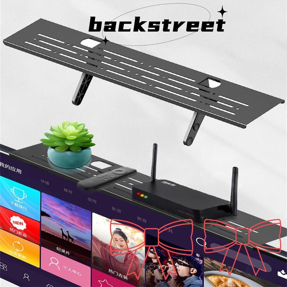 Backstage TV Top Shelf, ที่วางเราเตอร์คอมพิวเตอร์ Storage Rack, Saving ...