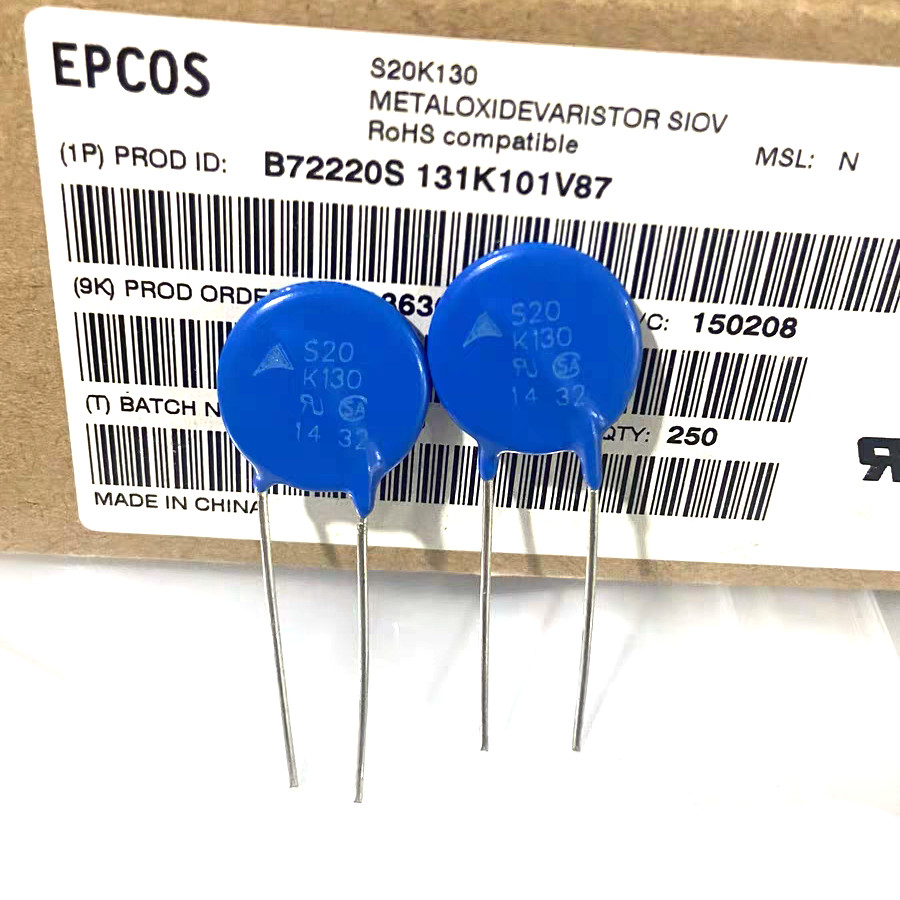 Epcos Siemens แรงดันไฟฟ้าภูมิแพ้ความต้านทาน S20K130 B72220S0131K101 ...
