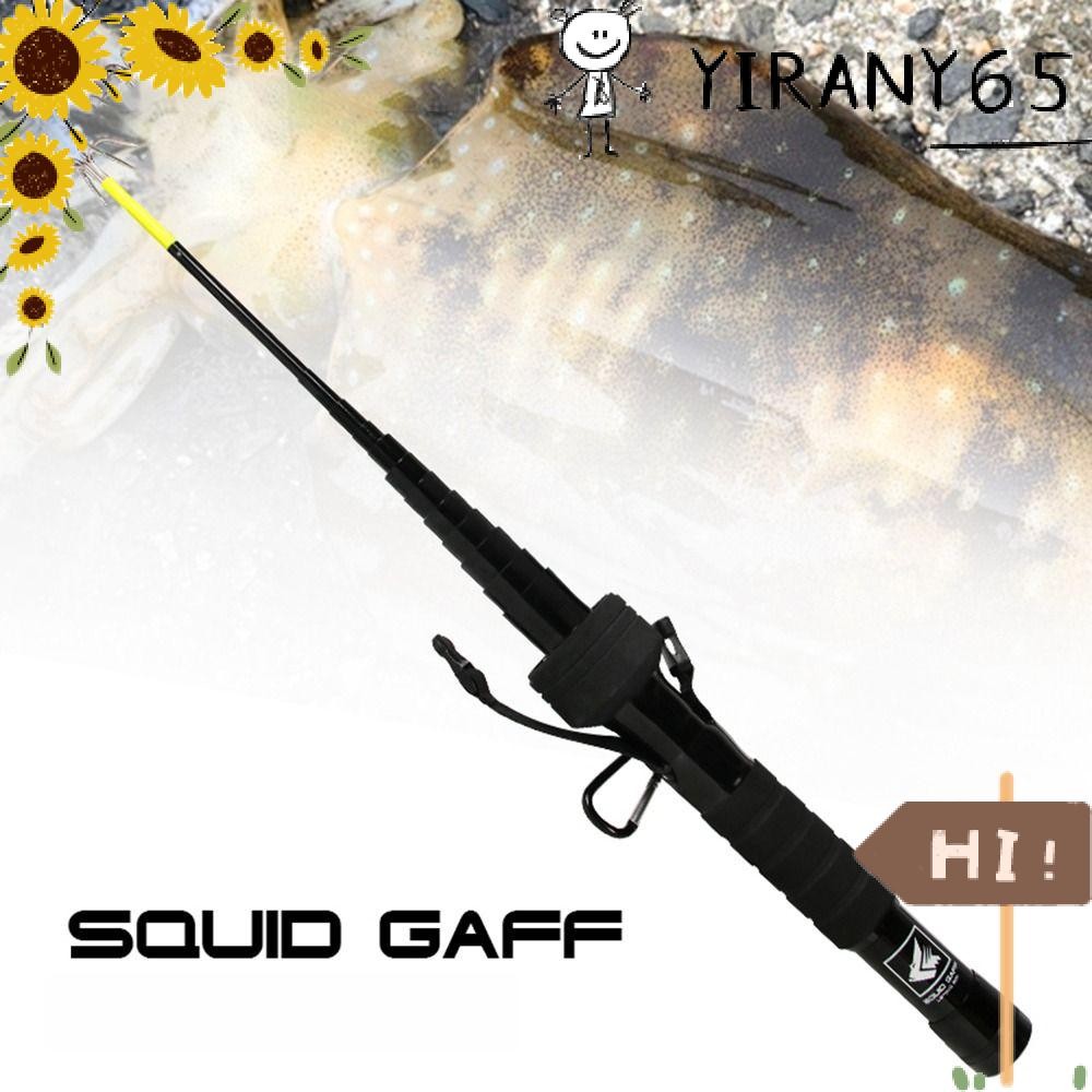 YIRAN Gaffit Telescopic Fishhook สำหรับตกปลาหมึกและปลาทะเล คาร์บอน Rui ...