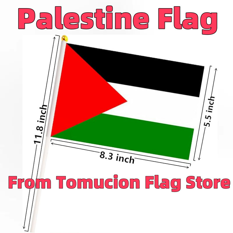Tomucion Palestine Flags PSE Palestian Hand Held Stick flag ขนาดเล็ก ...