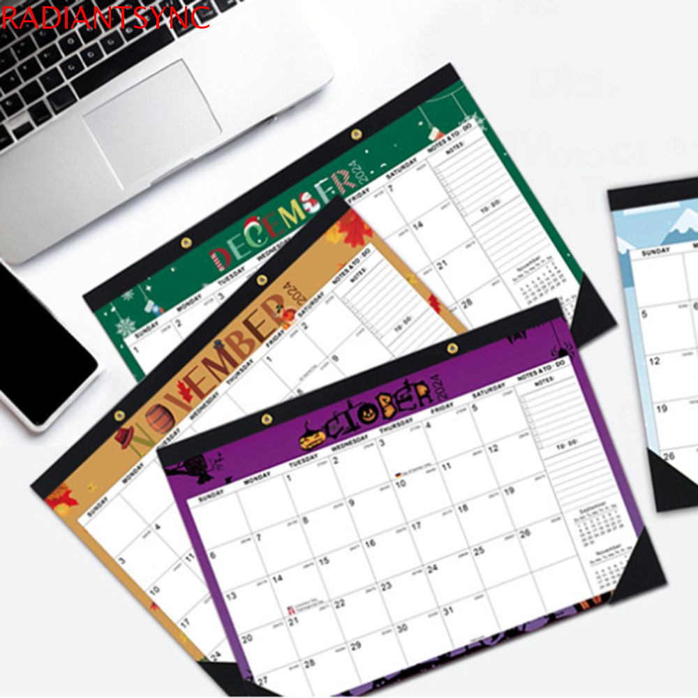 RADIANTSYNC 2025 ปฏิทินติดผนังรายเดือนขนาดใหญ่พร้อมปฏิทินเดือนธีมรูแขวน, อุปกรณ์เครื่องเขียน ...