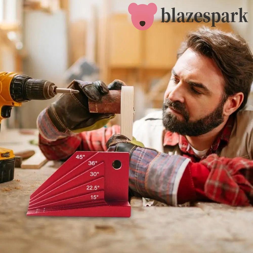 BLAZESPARK บล็อกเอียงวัด, มุมเสริมวัด Fast-Positioning วัดบล็อกมุม Finder, Precision กันสนิมอ ...