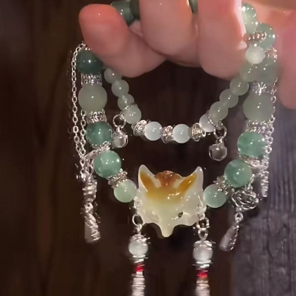 JOJO COCO 2025 สร้อยข้อมือคู่สไตล์จีน ดีไซน์ทันสมัย เหมาะสำหรับการซ้อนใส่ | Shopee Thailand