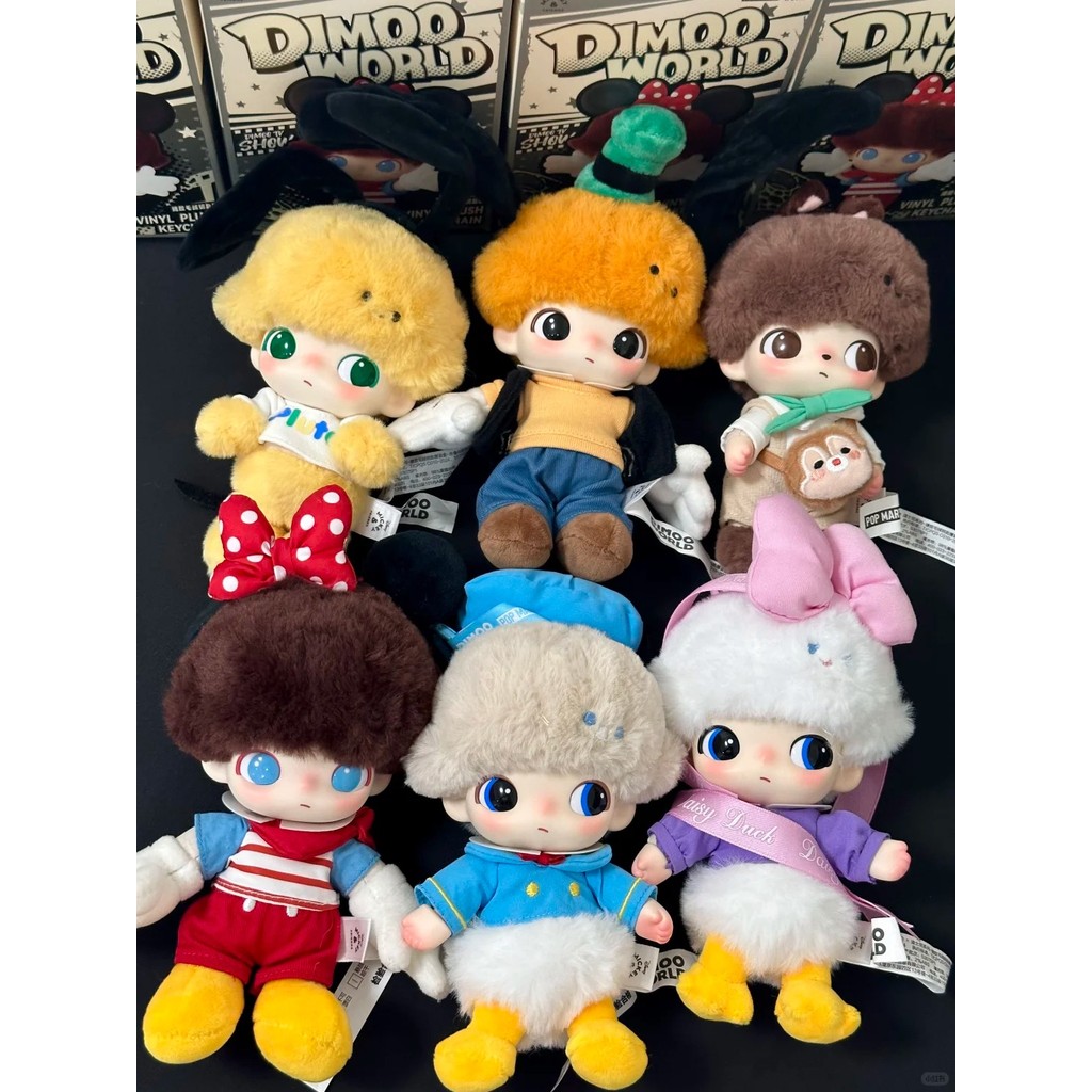 ของแท้ 100%POPMART DIMOO WORLD Disney Series - Vinyl Plush Keyring ...