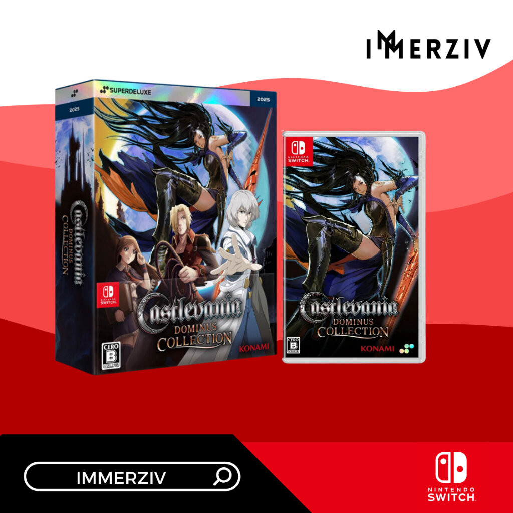 (PRE-ORDER 18 SEP 2025) SWITCH CASTLEVANIA DOMINUS COLLECTION (R3/ASIA ...