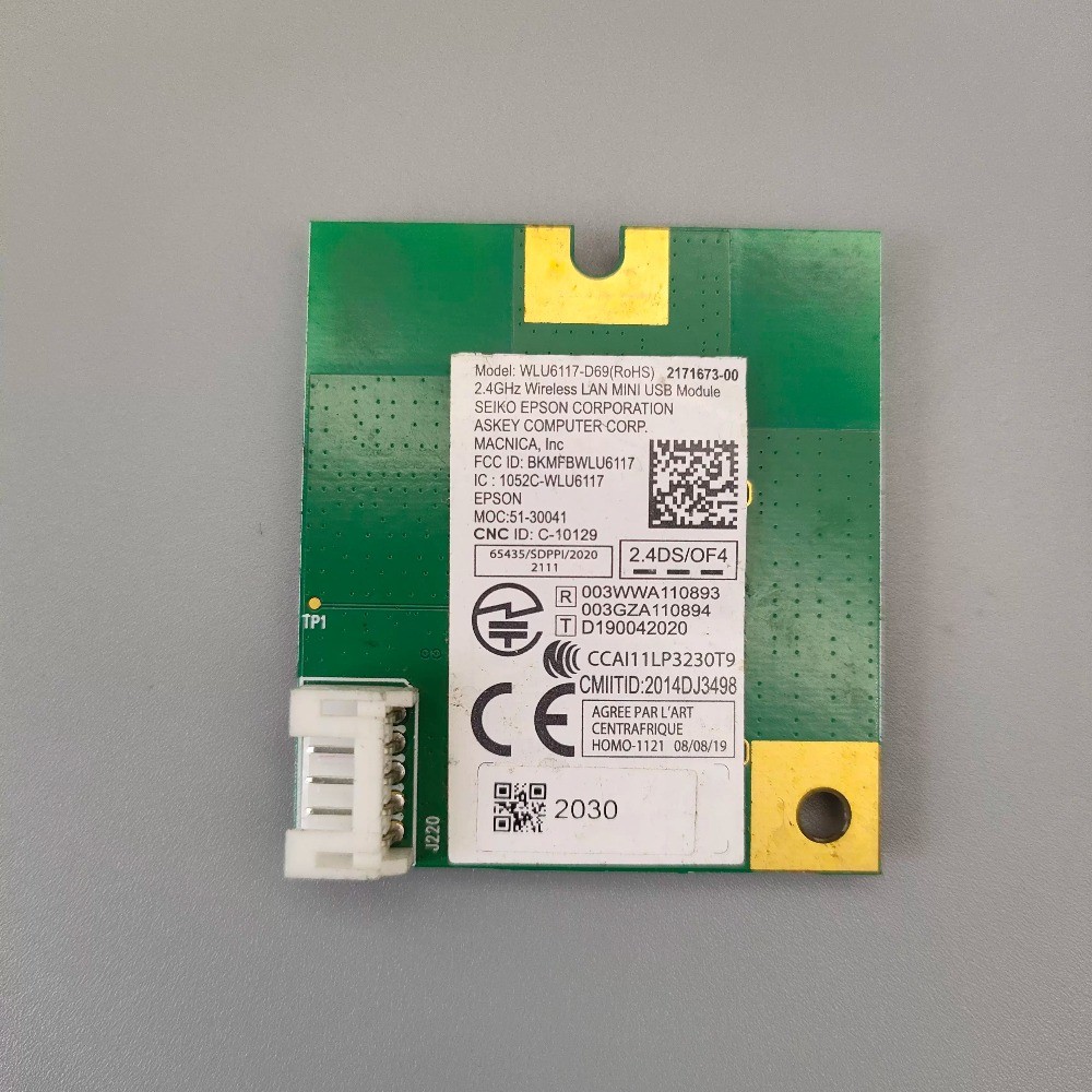 1PC 5Pins การ์ดเครือข่ายไร้สายโมดูล Wifi สําหรับ EPSON L555 L558 เครื่องพิมพ์ | Shopee Thailand