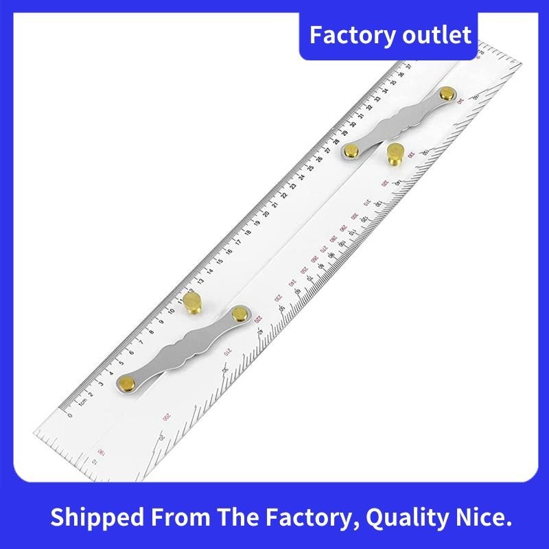 Marine Parallel ไม้บรรทัดใส Scales, Mapping Points เพื่อดึงไม้บรรทัด ...