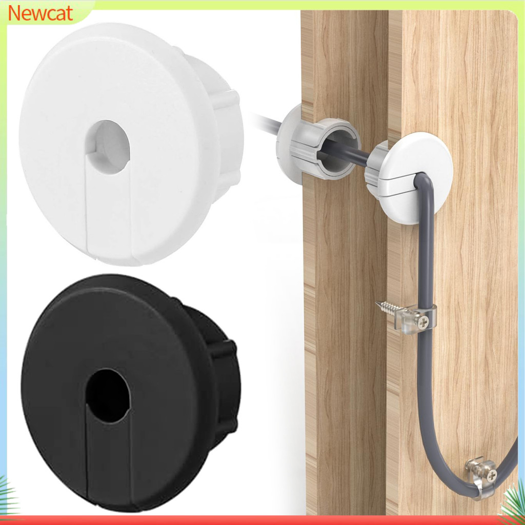 {Newcat} สายทนทานอุปกรณ์เสริมพลาสติกเจาะผนังสําหรับสาย Starlink Disggy ...