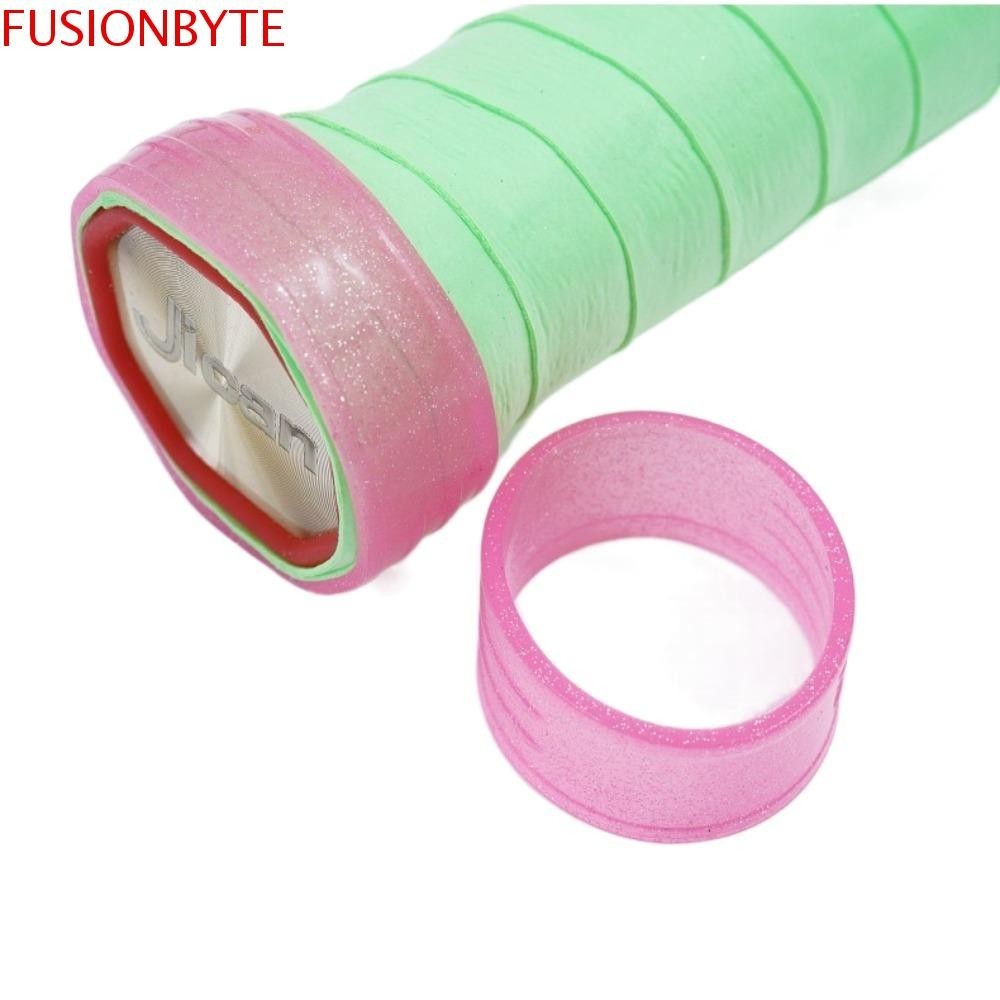 Fusionbyte แหวนซีลไม้เทนนิส,แหวนจับไม้เทนนิสซิลิโคนยืดสีลูกกวาด,อุปกรณ์เสริมเทนนิสซิลิโคนเงา ...