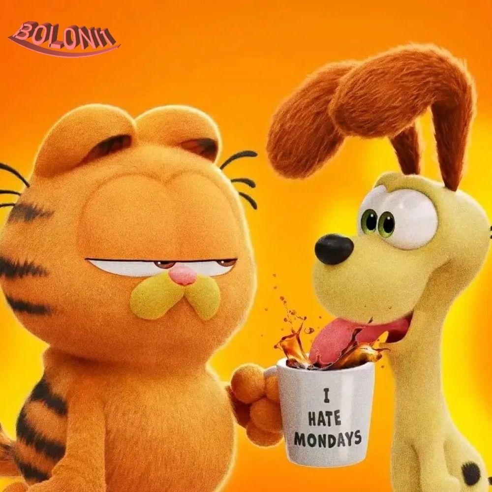 Bo Garfield ตุ๊กตาตุ๊กตา, Garfield ภาพยนตร์อะนิเมะ PP ผ้าฝ้ายน่าเกลียด ...