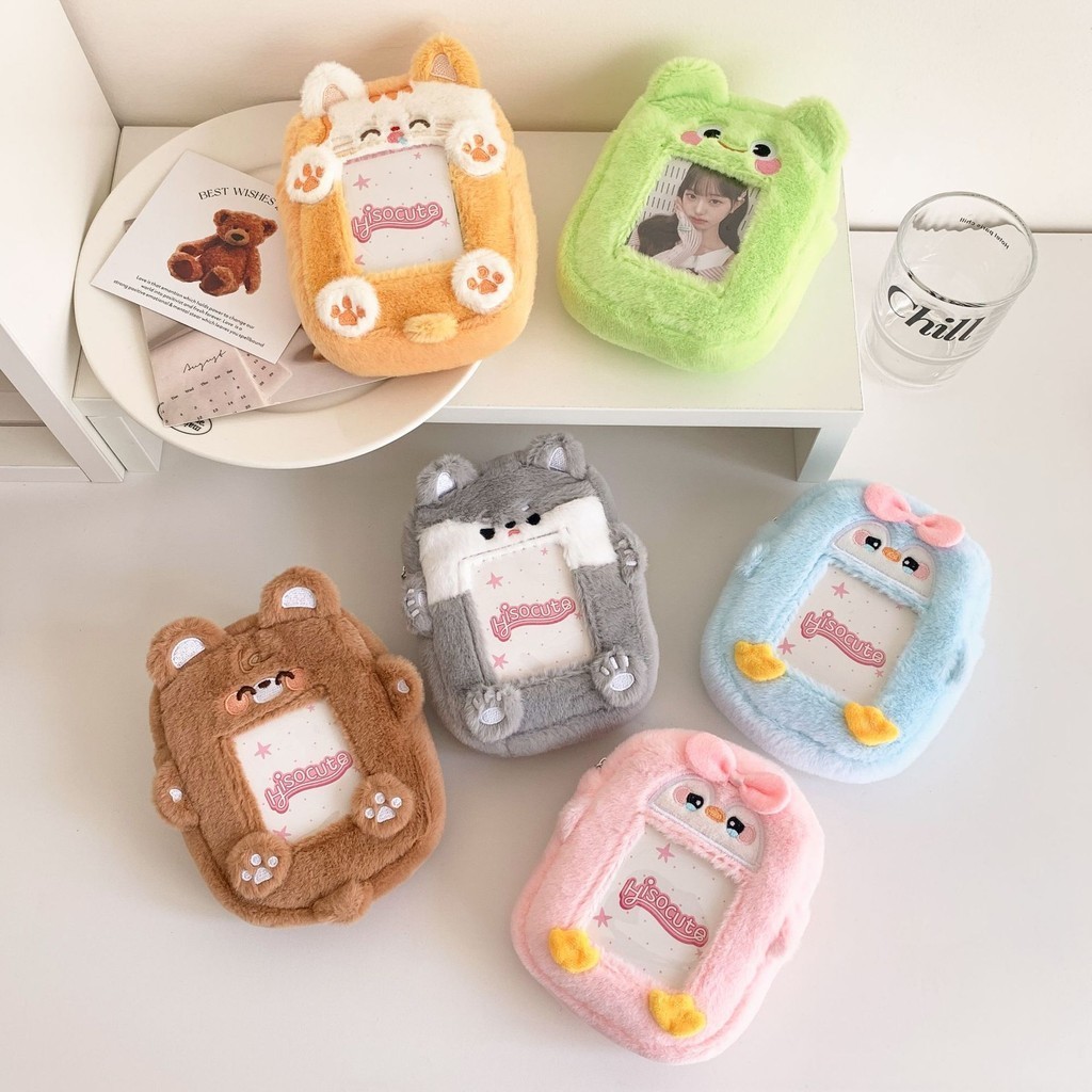ตุ๊กตา Star Card Holder กระเป๋าพวงกุญแจ Kpop Idol Card Holder Kawaii ...