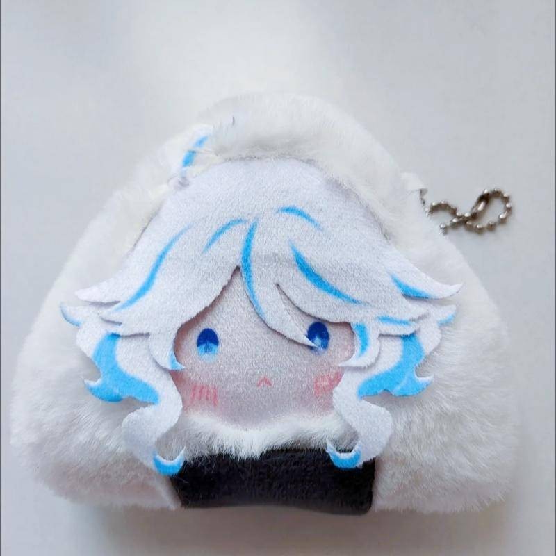 Genshin Impact Fan Plush จี้ Furina Onigiri Plush Charm - Original ...