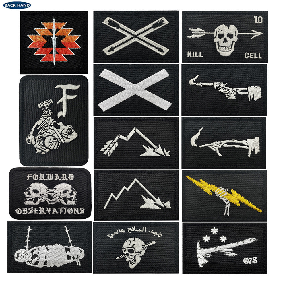 Fog ไปข้างหน้า Frontline Observation X Black Canyon ปลอกแขนปัก Velcro ...